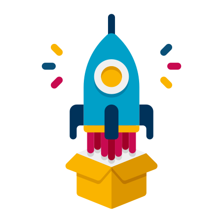 Deployment icon in Flaticons Flat Style