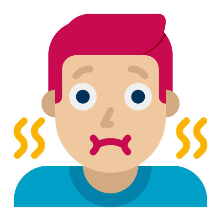 Disgusting icon in Flaticons Flat Style