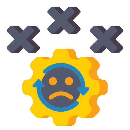 Drawback icon in Flaticons Flat Style
