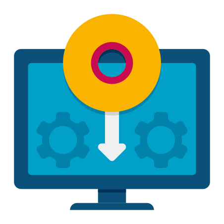 Drivers icon in Flaticons Flat Style