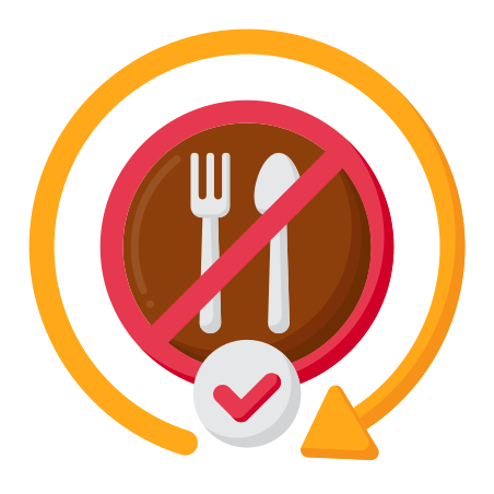 Fasting icon in Flaticons Flat Style