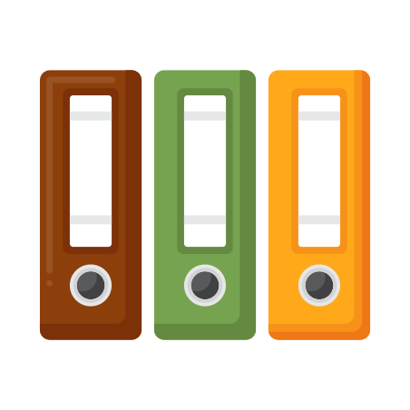 File Folder icon in Flaticons Flat Style