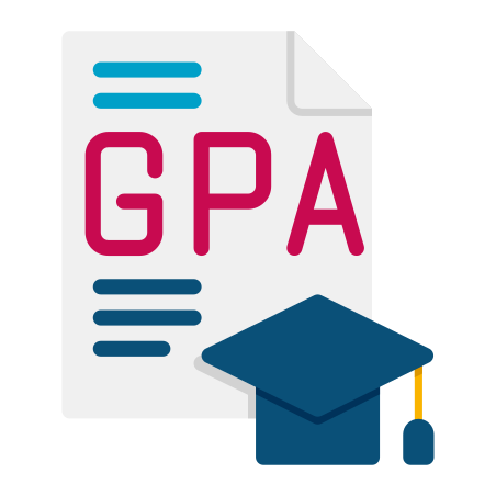 Gpa icon in Flaticons Flat Style