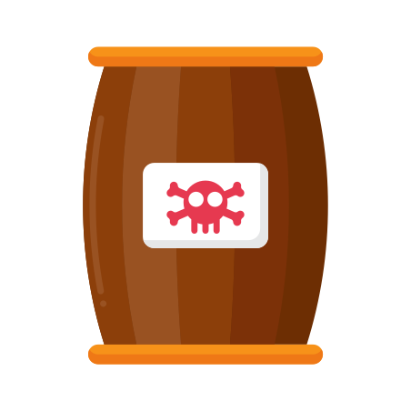 Gunpowder icon in Flaticons Flat Style