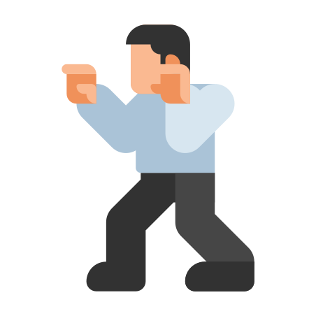 Krav Maga icon in Flaticons Flat Style