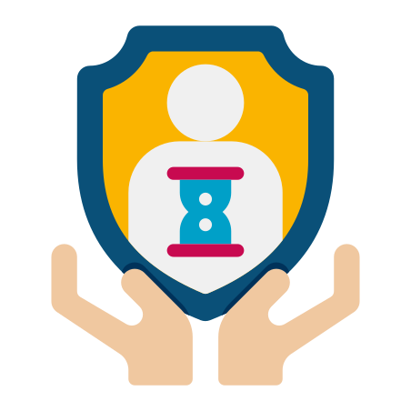 Longevity icon in Flaticons Flat Style
