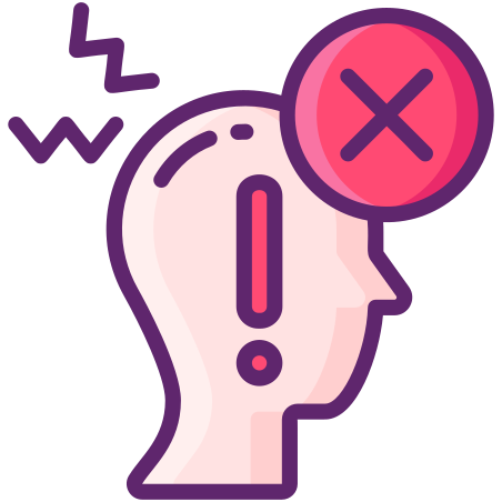 Panic Attack icon in Flaticons Flat Style