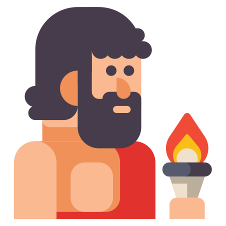 Prometheus icon in Flaticons Flat Style