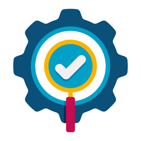 Quality Control icon in Flaticons Flat Style