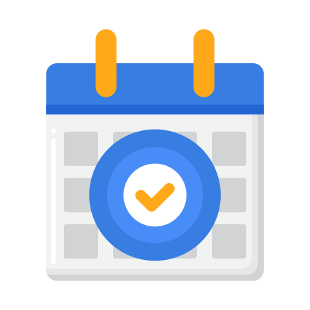 Reservation icon in Flaticons Flat Style