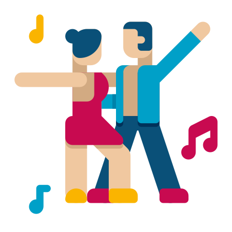 Salsa icon in Flaticons Flat Style