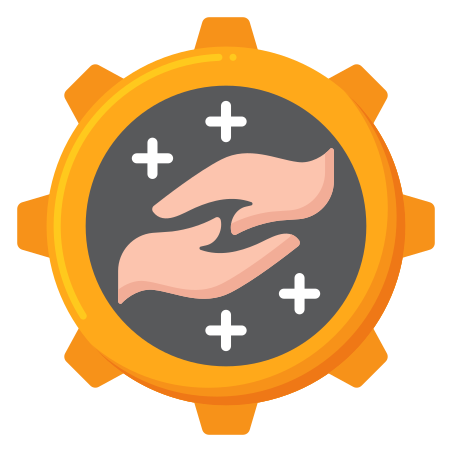 Service icon in Flaticons Flat Style
