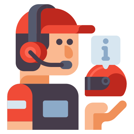 Spotter icon in Flaticons Flat Style