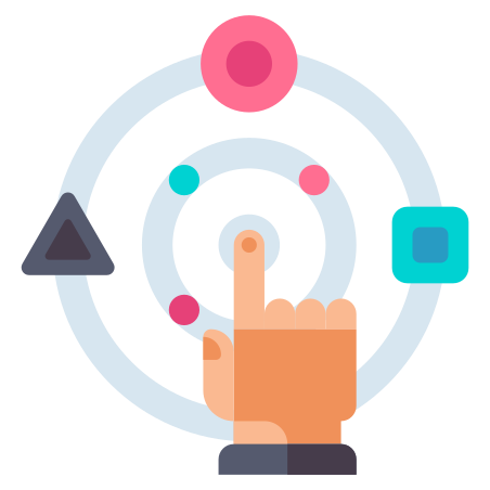 Ux Design icon in Flaticons Flat Style