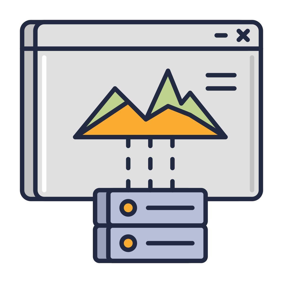 Data Visualization Logo and Icons for Clear Data Representation