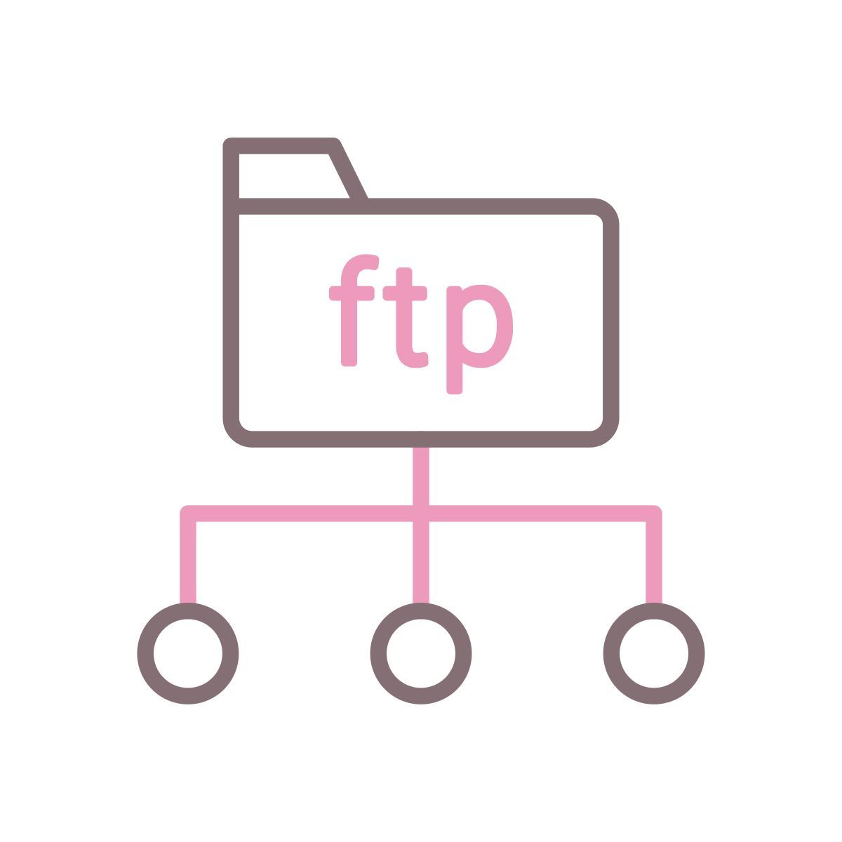 FTP Icon PNG for Seamless Data Transfer