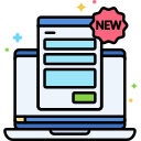 Feature icons in All style for graphic & UI design