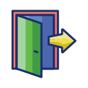 Sign out Icons – Download for Free in PNG and SVG
