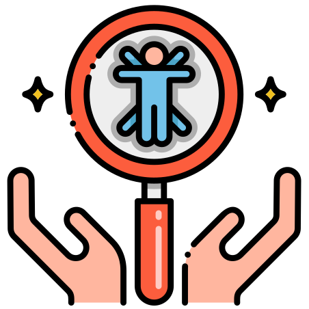 Anthropology icon in Flaticons Lineal Color Style