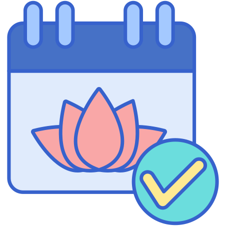 Appointments icon in Flaticons Lineal Color Style