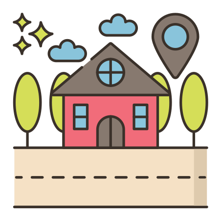 Arrived icon in Flaticons Lineal Color Style