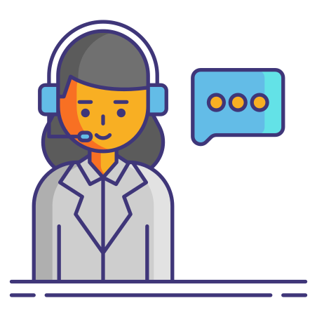 Assistant icon in Flaticons Lineal Color Style
