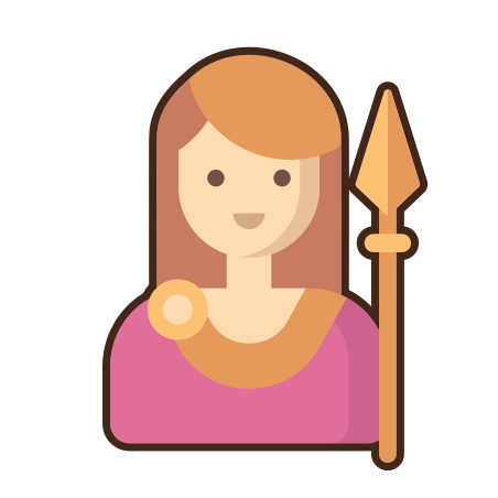 Athena icon in Flaticons Lineal Color Style