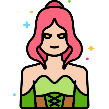 Banshee icon in Flaticons Lineal Color Style