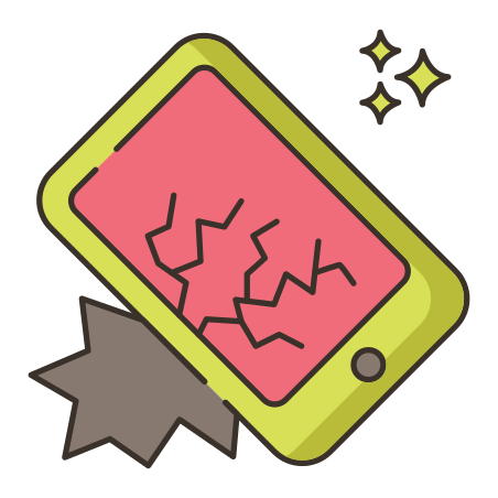 Breakable icon in Flaticons Lineal Color Style