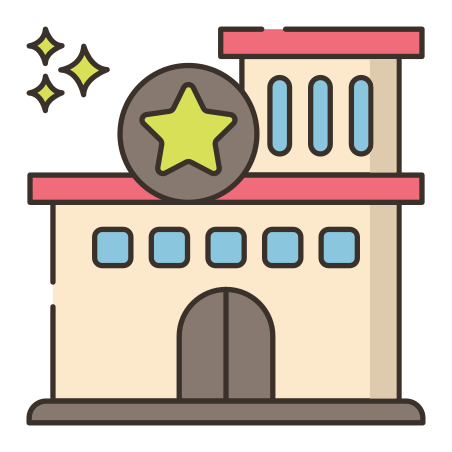 Business Center icon in Flaticons Lineal Color Style