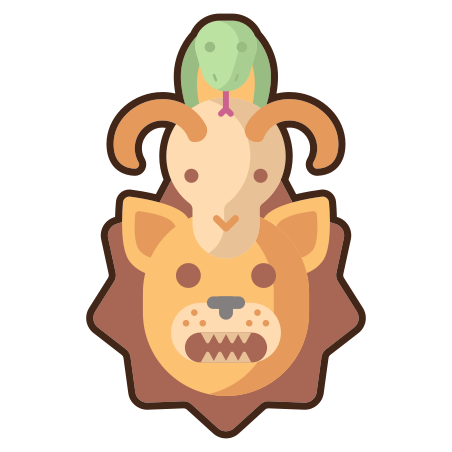 Chimera icon in Flaticons Lineal Color Style