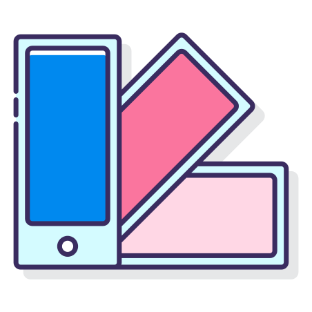 Color Palette icon in Flaticons Lineal Color Style