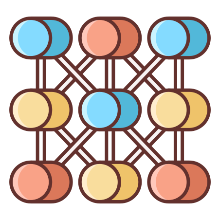 Complexity icon in Flaticons Lineal Color Style
