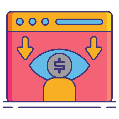 Cpm icon in Flaticons Lineal Color Style