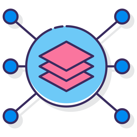 Deployment icon in Flaticons Lineal Color Style