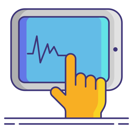 Digital Signature icon in Flaticons Lineal Color Style