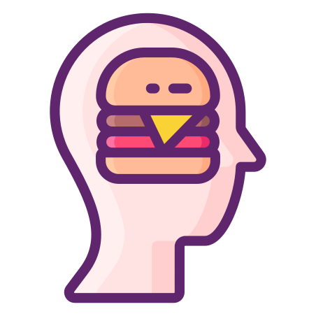 Eating Disorder icon in Flaticons Lineal Color Style