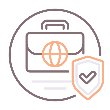 Expatriate icon in Flaticons Lineal Color Style