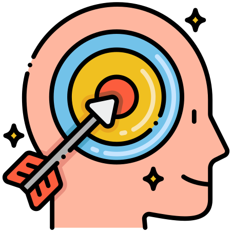 Focused icon in Flaticons Lineal Color Style