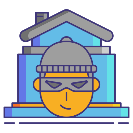 Fraud icon in Flaticons Lineal Color Style