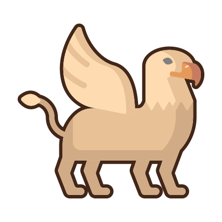 Griffin icon in Flaticons Lineal Color Style