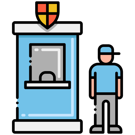 Guard icon in Flaticons Lineal Color Style