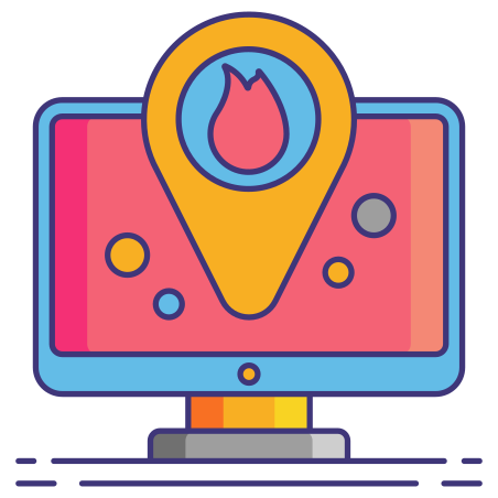 Heatmap icon in Flaticons Lineal Color Style