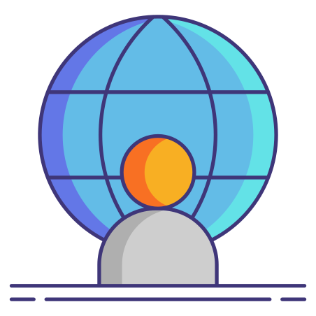 Incumbent icon in Flaticons Lineal Color Style