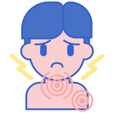 Inflammation icon in Flaticons Lineal Color Style