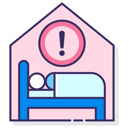Isolation icon in Flaticons Lineal Color Style