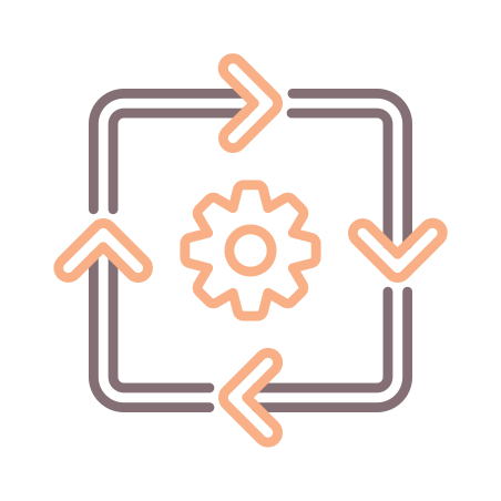 Iteration icon in Flaticons Lineal Color Style
