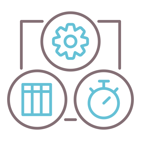 Kanban icon in Flaticons Lineal Color Style