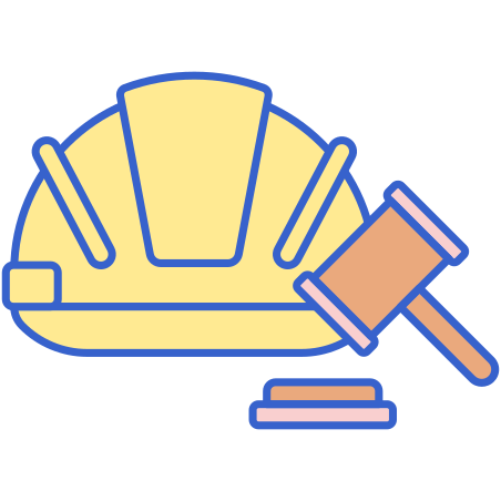 Labour Law icon in Flaticons Lineal Color Style