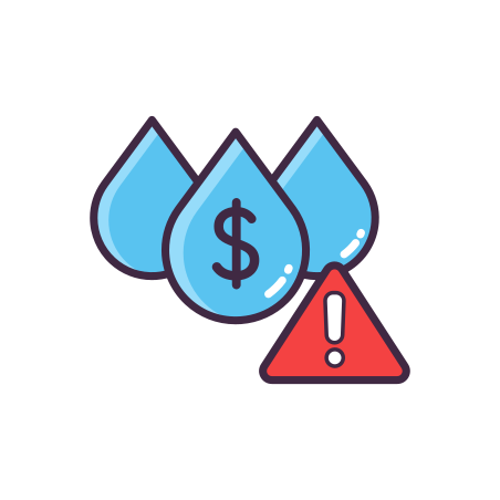Liquidity icon in Flaticons Lineal Color Style